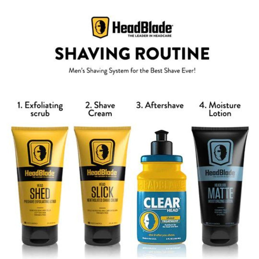 HeadBlade HeadSlick Mentholated Shave Cream 148ml – Beard & Blade