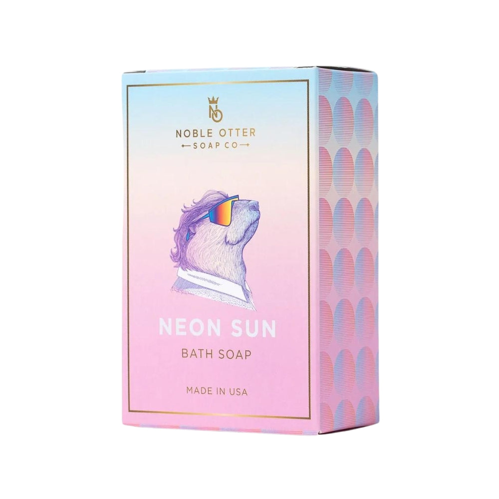 Noble Otter Neon Sun Bath Soap 212g – Beard & Blade