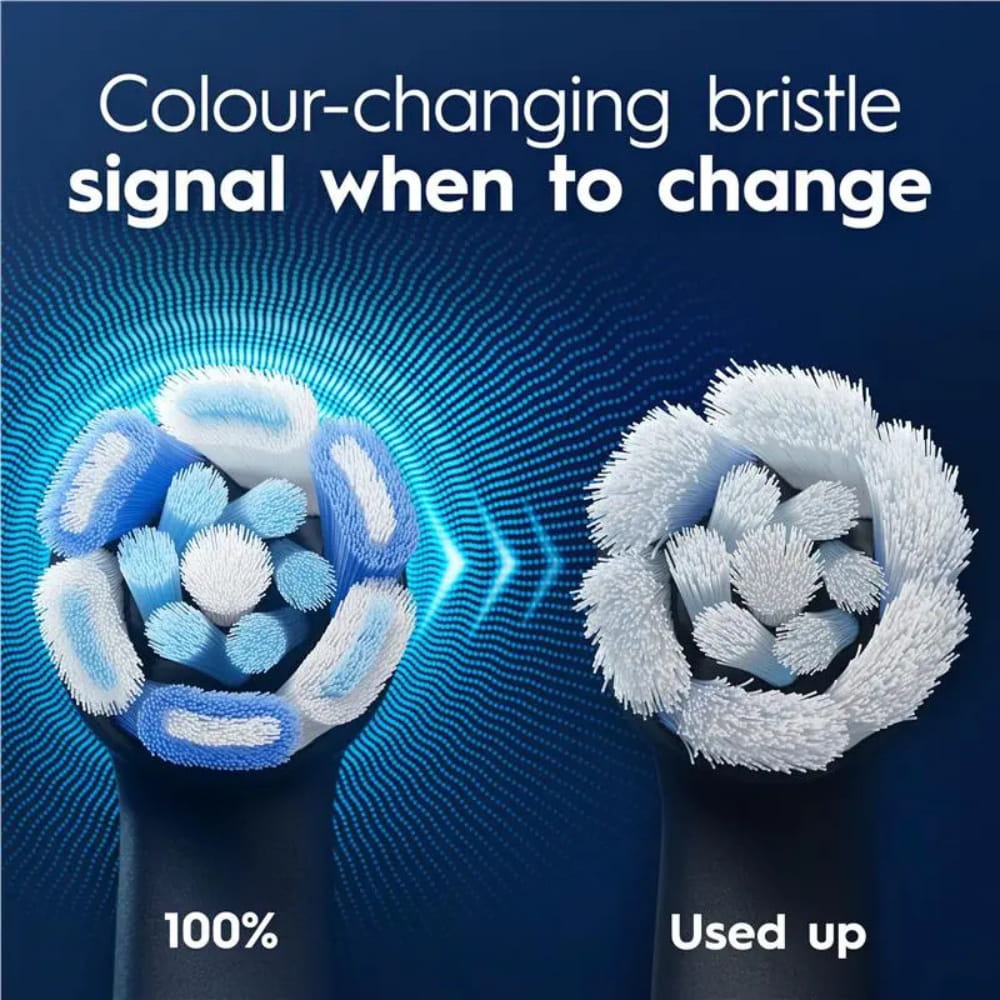 Oral-B iO Advanced Clean Electric Toothbrush Heads Refill 4 Pack ...