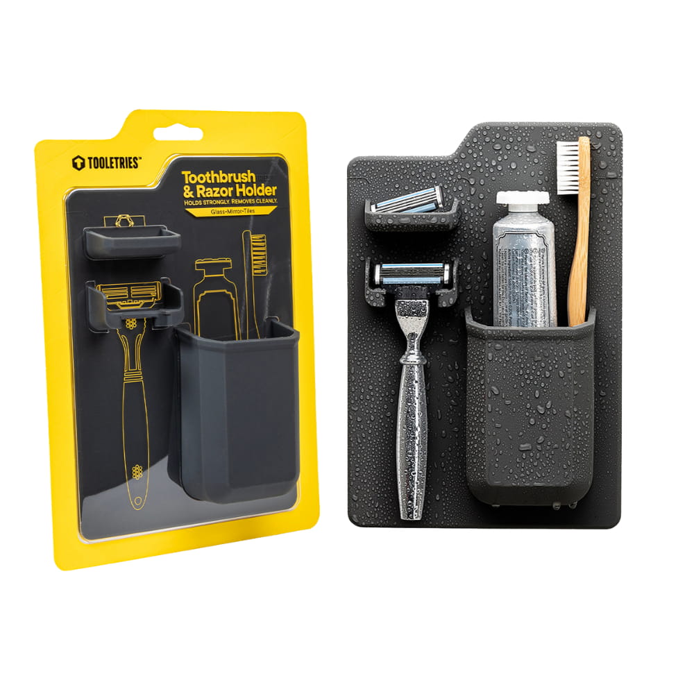 Tooletries The Harvey Toothbrush & Razor Holder – Beard & Blade