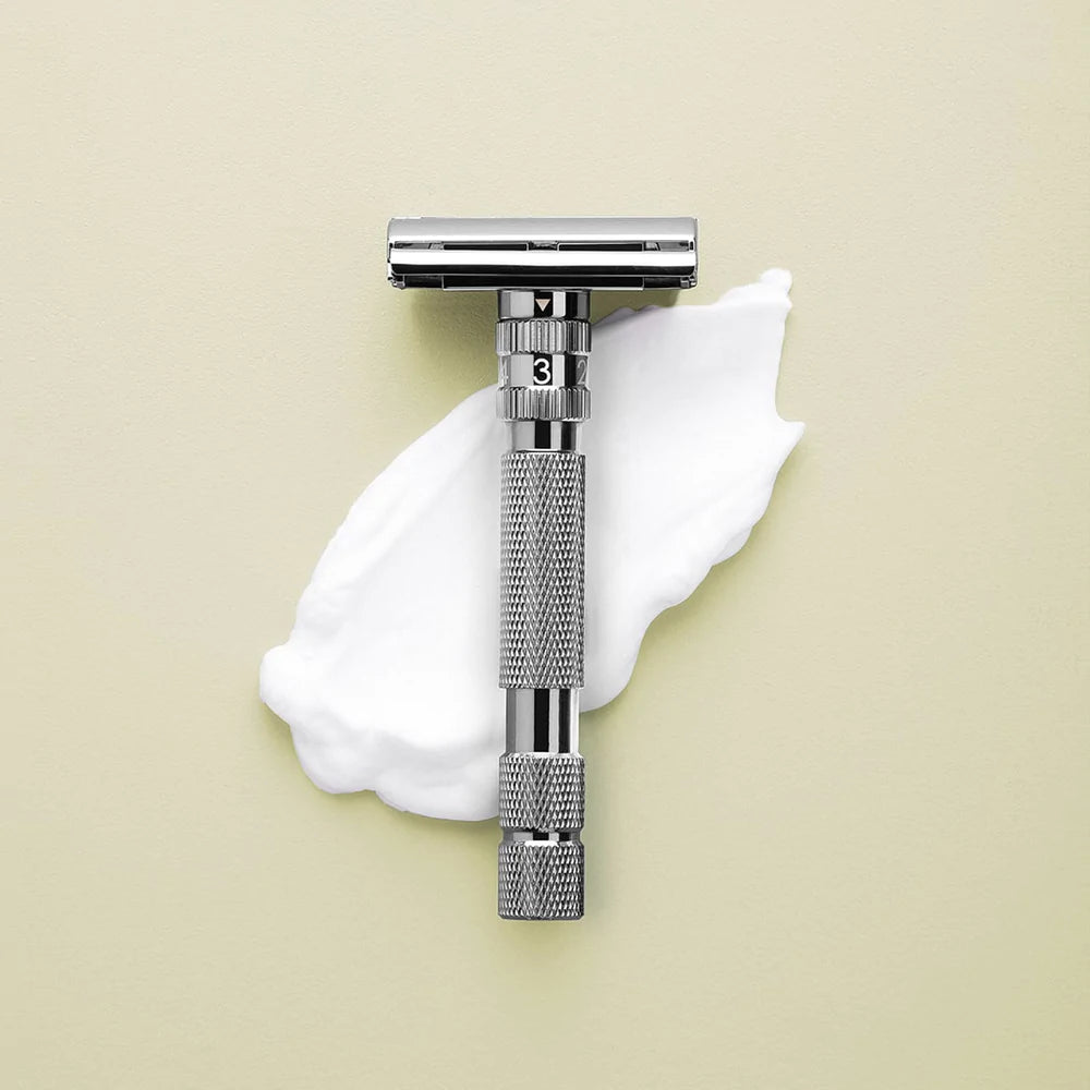 Rockwell Model T2 Safety Razor Gunmetal Chrome – Beard & Blade