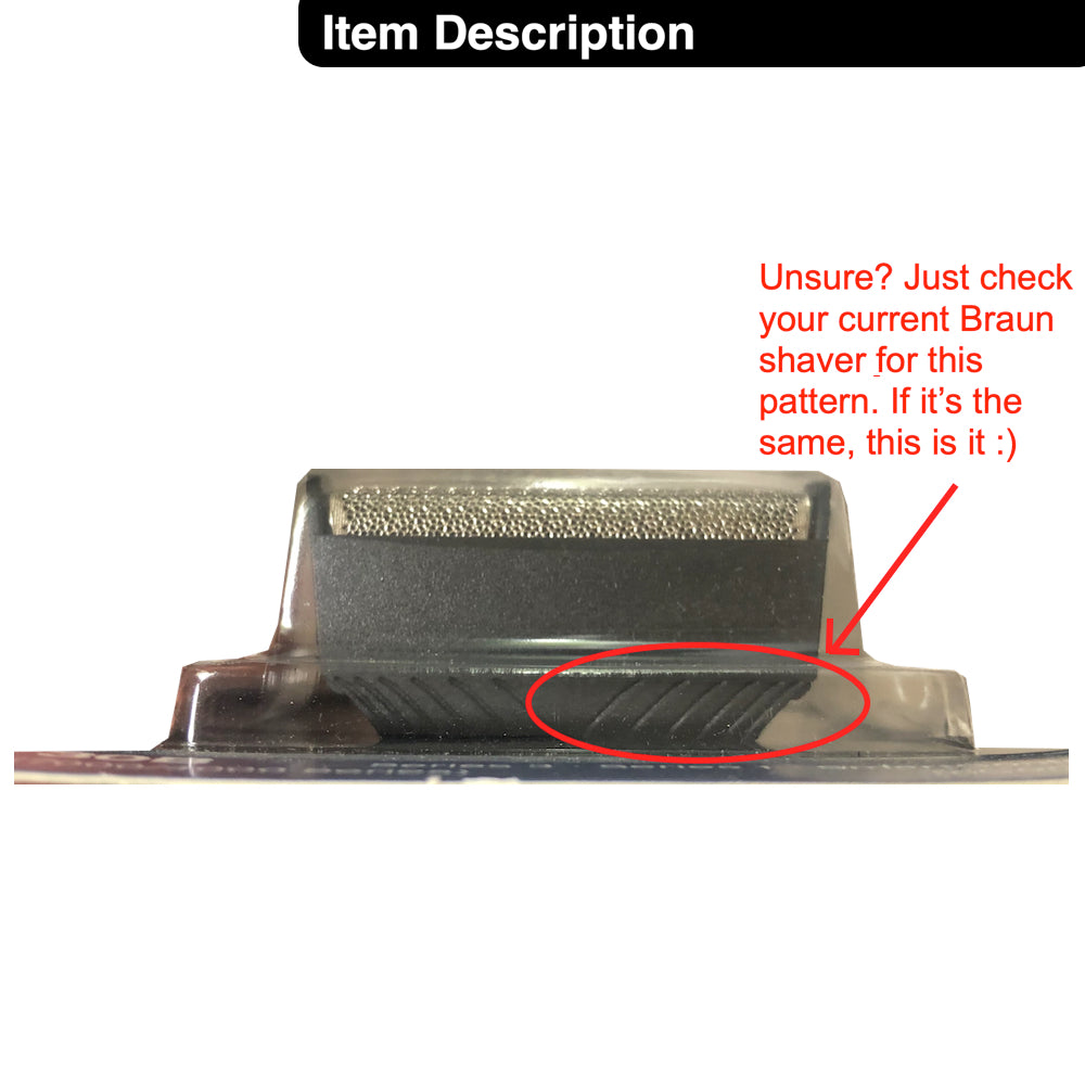 BRAUN 30B 4000/7000 Series 3 Foil & Cutter Set for 7705, 7570, 7680 48 ...