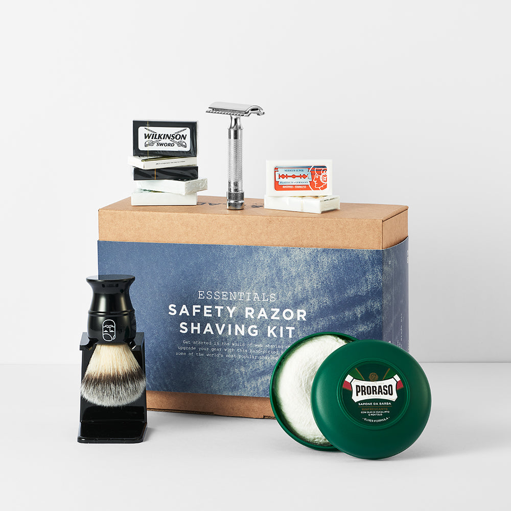 Safety Razor Shaving Kit