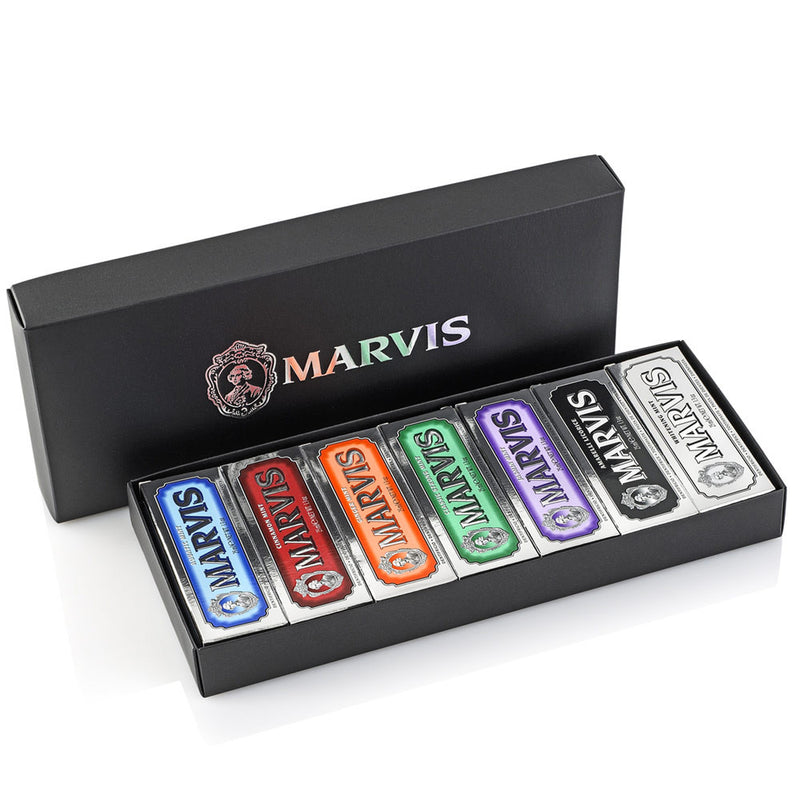Marvis Toothpaste Collection Black Box Gift Set | Beard & Blade