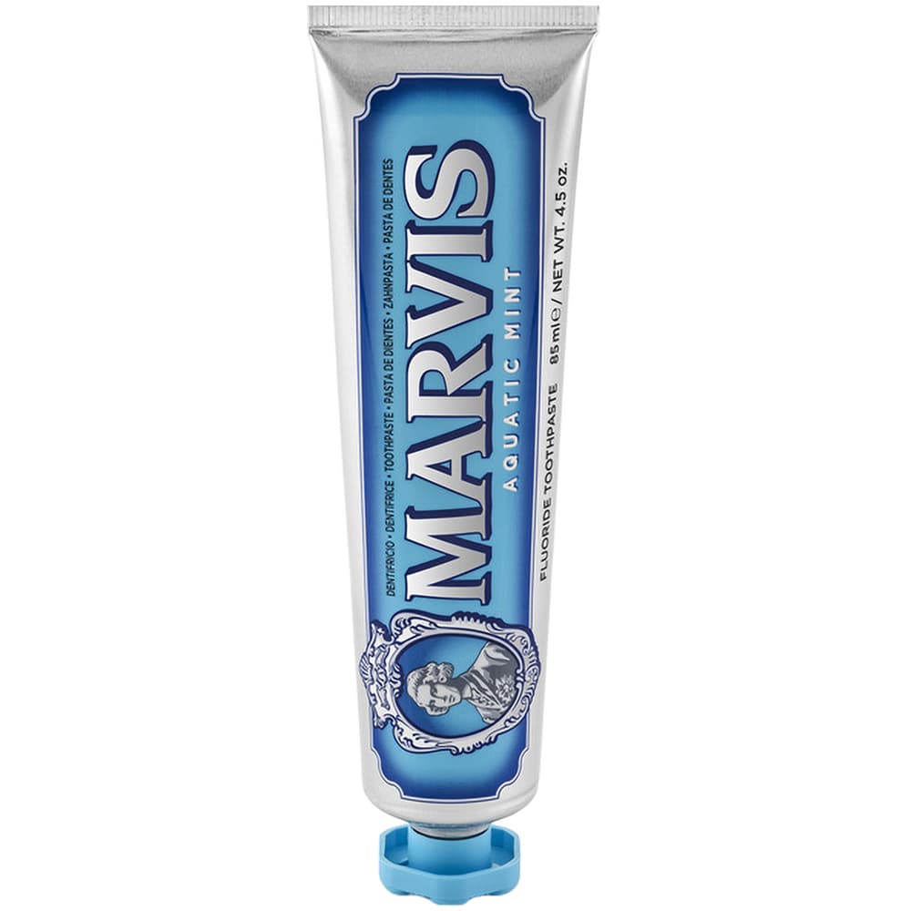 Marvis Toothpaste Aquatic Mint 85ml – Beard & Blade