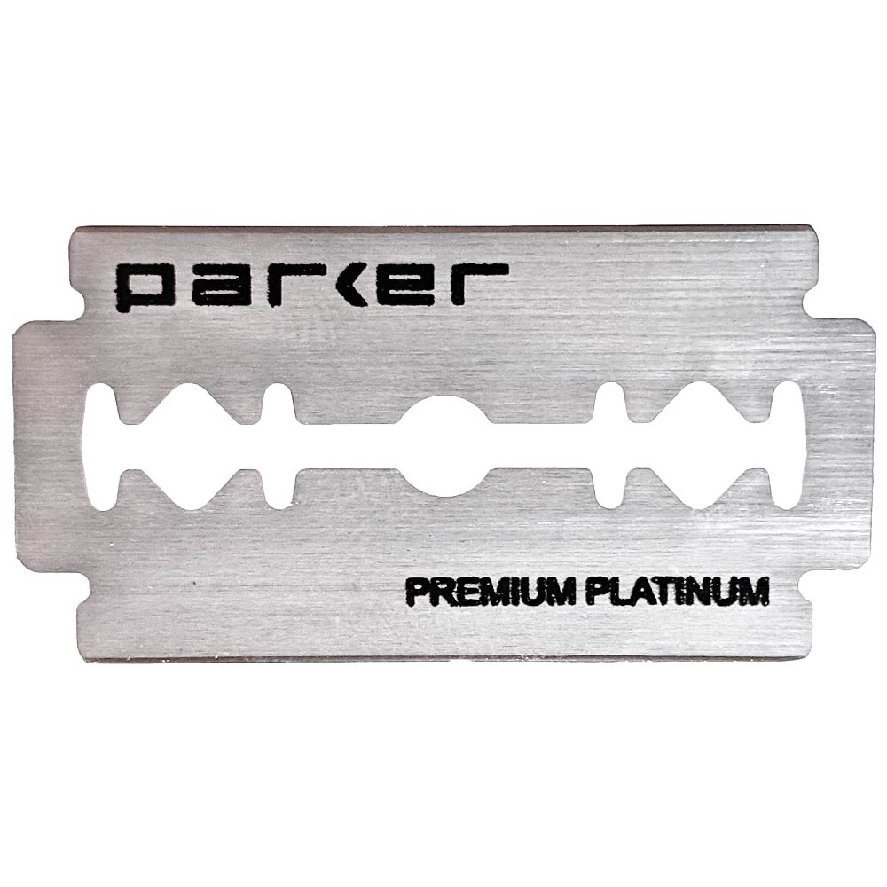 Parker Premium Platinum Double Edge Razor Blades (100) – Beard & Blade