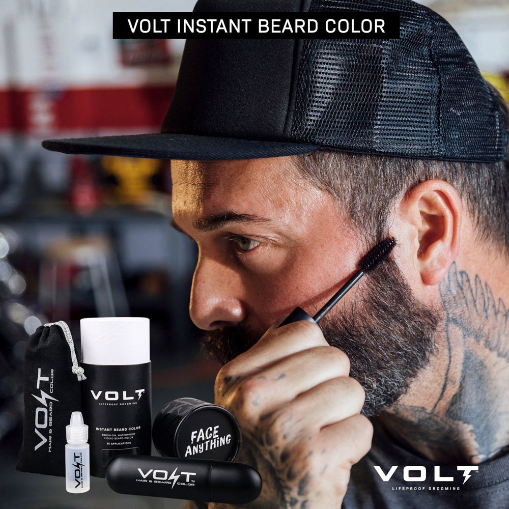 Volt Instant Beard Colour Eco Refill Ebony 10ml - 2 Pack – Beard & Blade