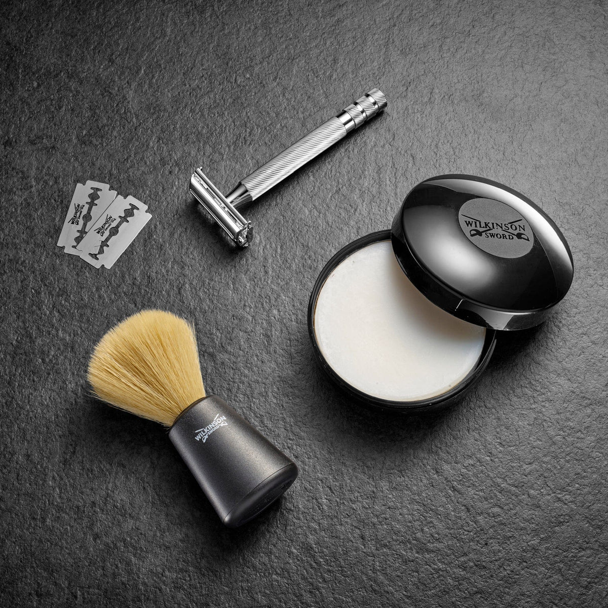 Wilkinson Sword Authentic Collection Safety Razor Shaving Kit – Beard ...