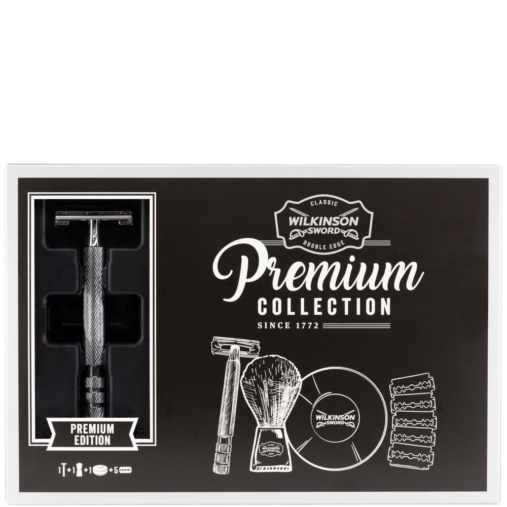 Wilkinson Sword Authentic Collection Safety Razor Shaving Kit – Beard ...